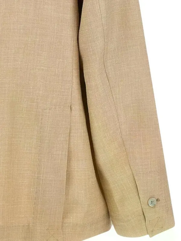 BARBA NAPOLI Single-breasted Blazer - Neutrals