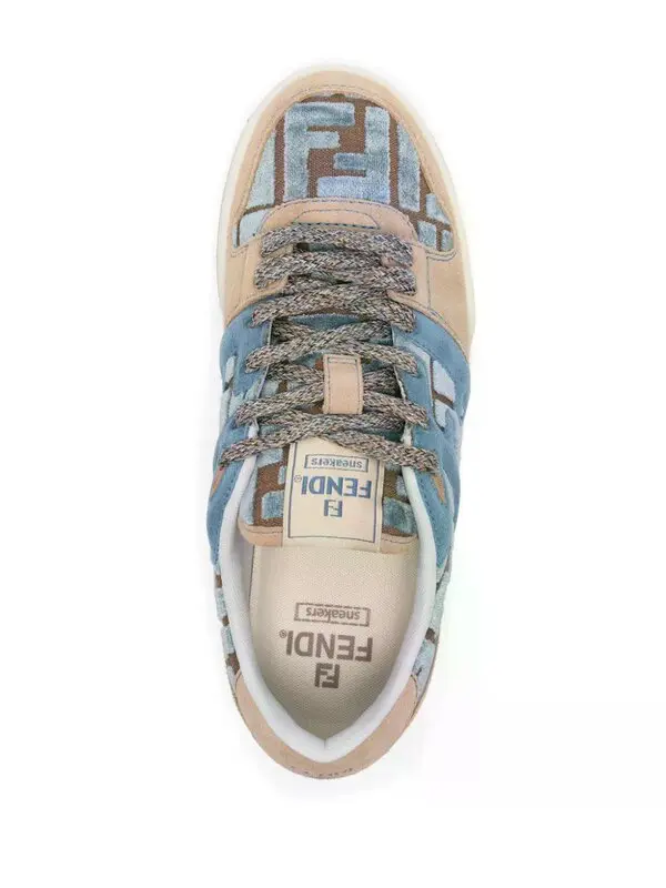 Fendi Match Sneakers - Brown
