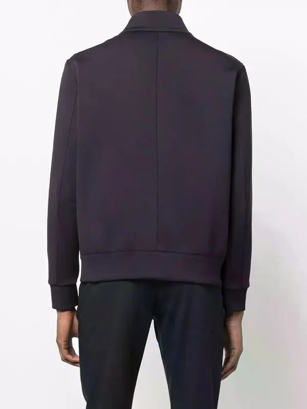 Harris Wharf London Two-pocket Zip-up Bomber Jacket