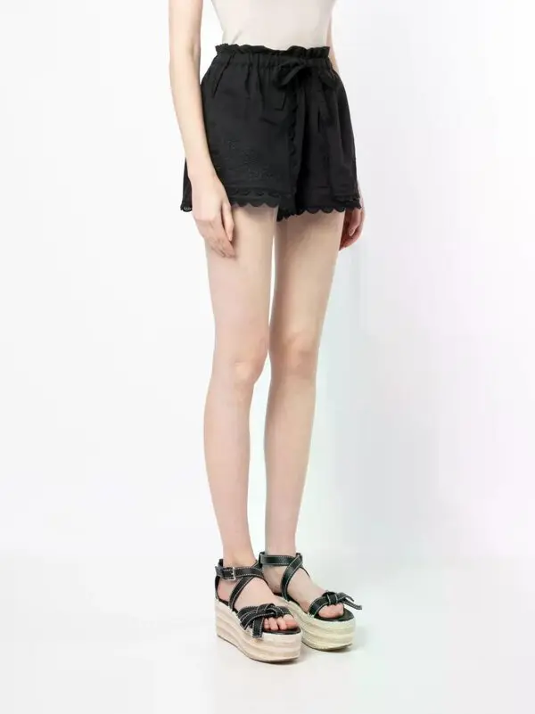 Ulla Johnson Nellie Embroidered Shorts