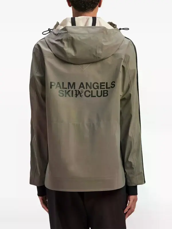 Palm Angels Reflective Hooded Ski Jacket