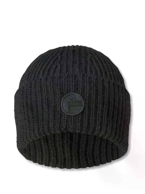 Fusalp Merino Wool Beanie Hat - Black