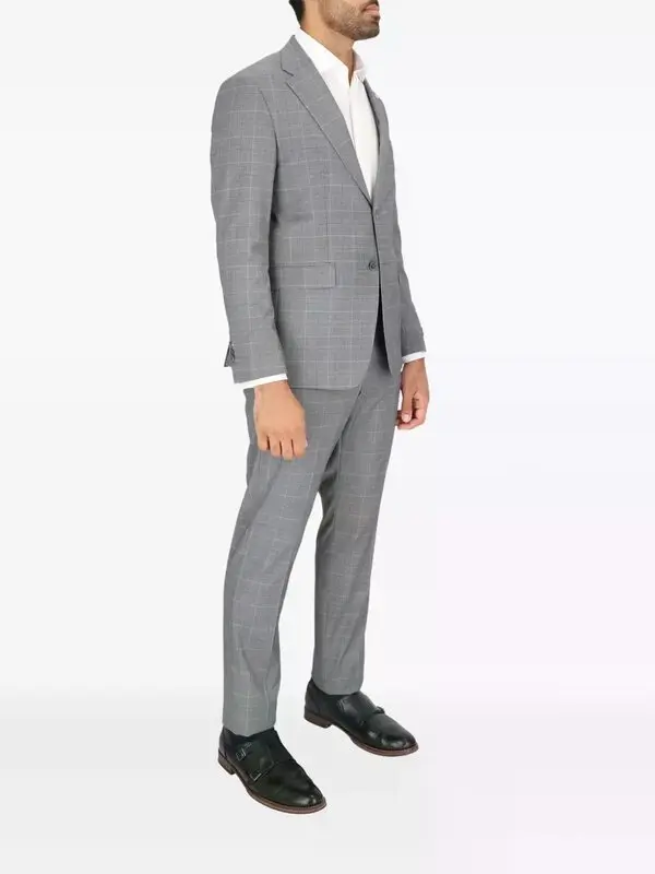 Scotch & Soda Checked Suit - Grey