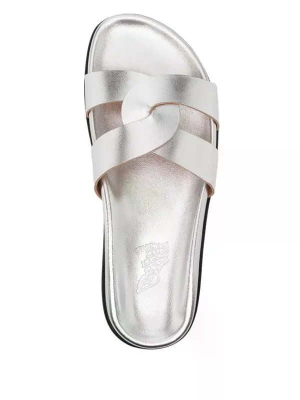 ANCIENT GREEK SANDALS Desmos Leather Flat Sandals