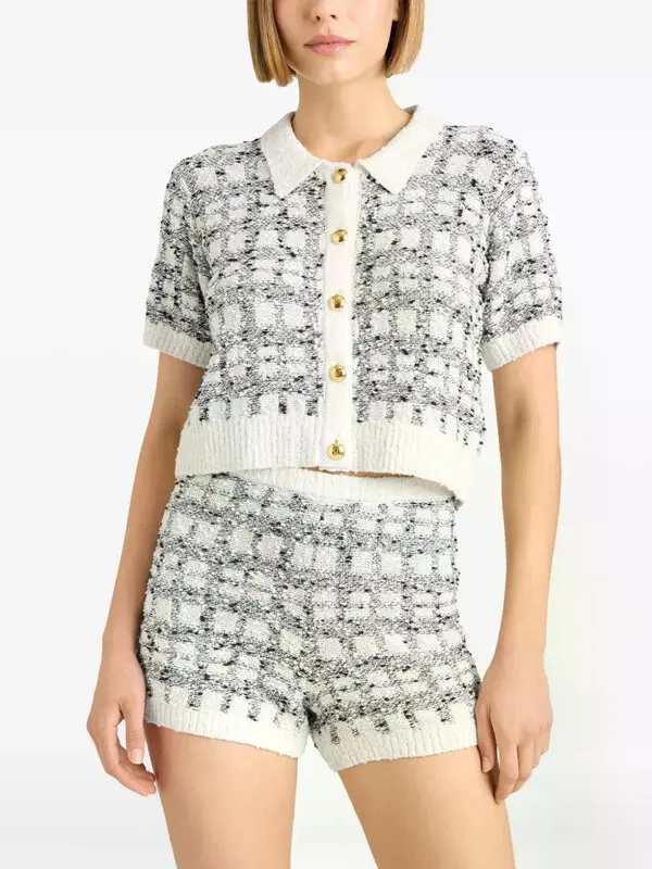 Cinq À Sept Adalee Short-sleeve Cardigan