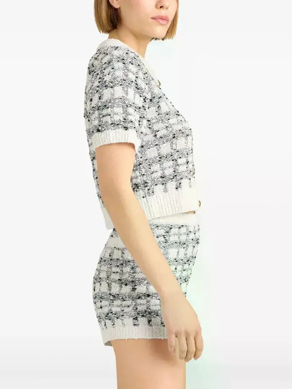Cinq À Sept Adalee Short-sleeve Cardigan