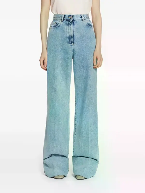 LANVIN Wide-leg Jeans