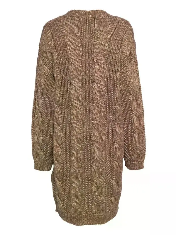 ONEFIFTEEN Cable Knit Cardigan Coat