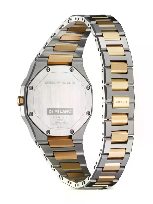 D1 MILANO Ultra Thin 30mm Stainless Steel Watch - Silver