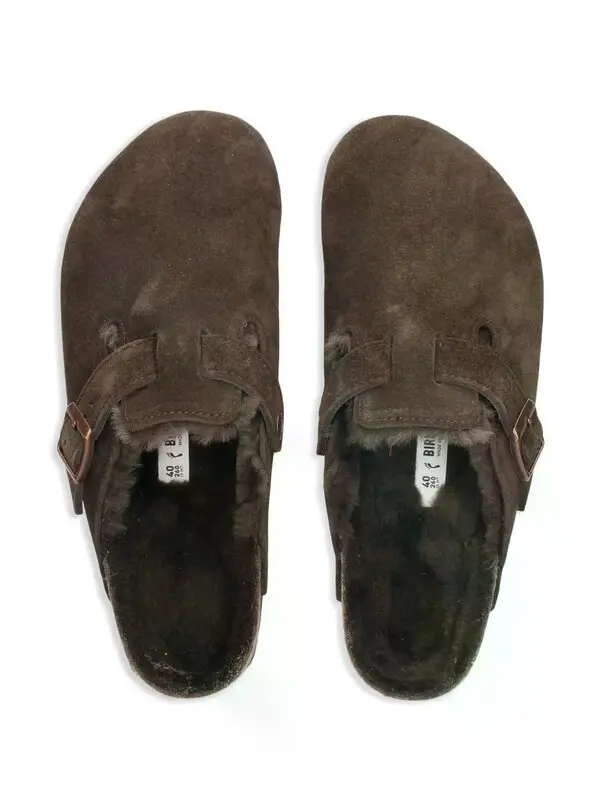 BIRKENSTOCK Boston Shearling Mules