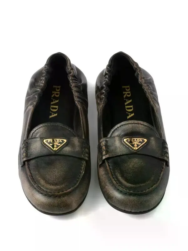 Prada Leather Loafers