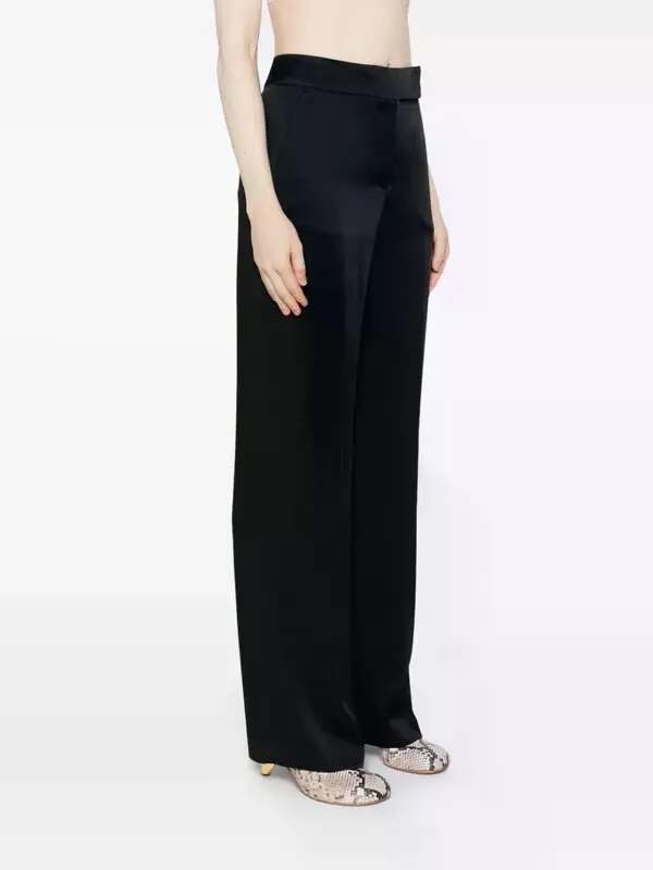 Peserico Straight-leg Satin Trousers