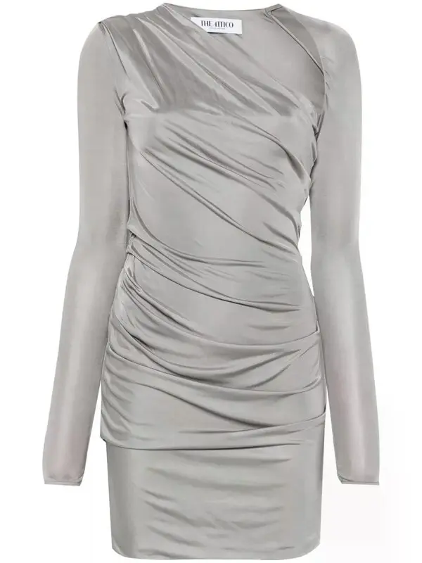 Attico Draped Mini Dress