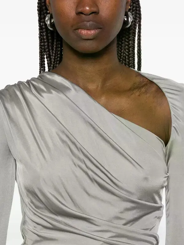 Attico Draped Mini Dress