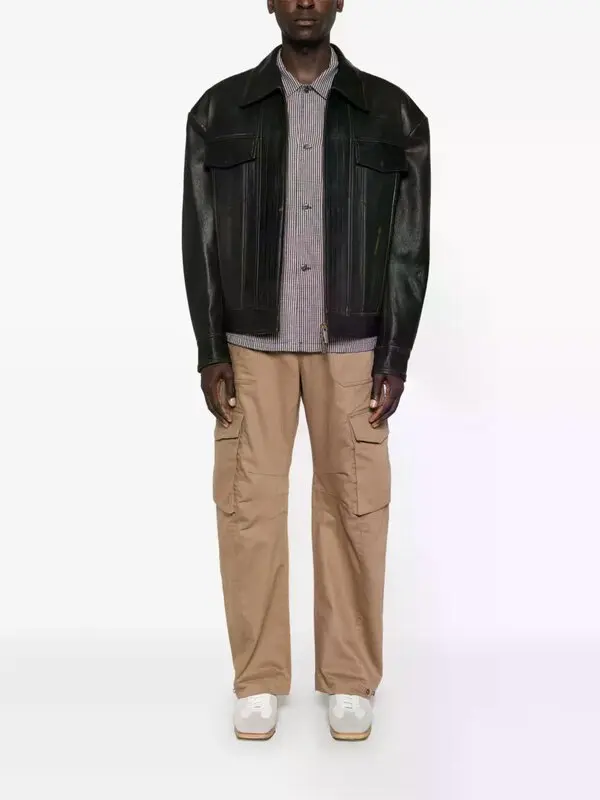 GOLDEN GOOSE Leniin Trousers - Brown