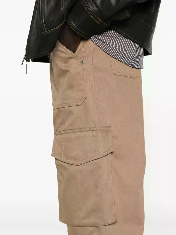 GOLDEN GOOSE Leniin Trousers - Brown