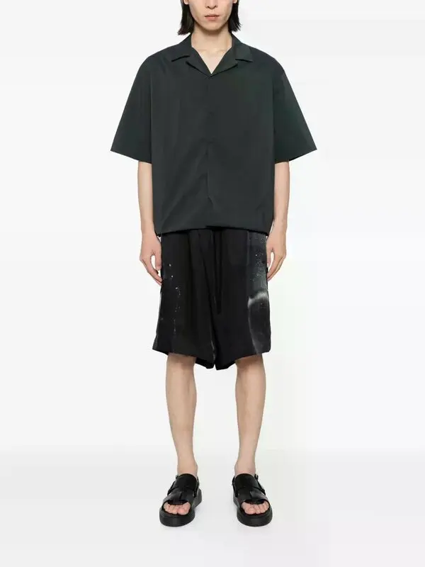 JULIUS Graphic-print Bermuda Shorts