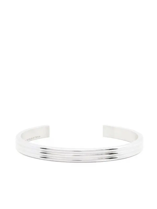 Le Gramme Godron Sterling Bracelet - Silver