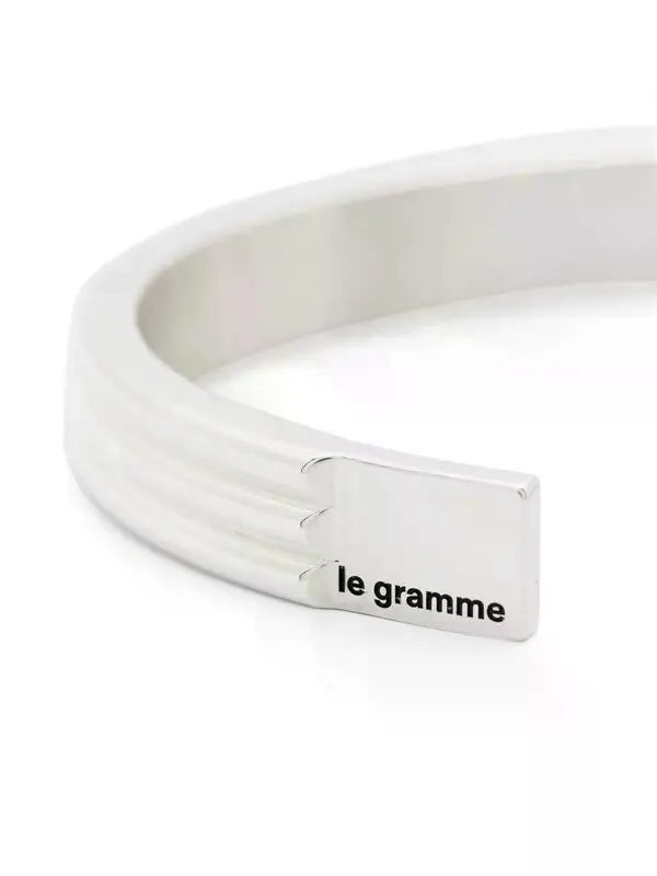Le Gramme Godron Sterling Bracelet