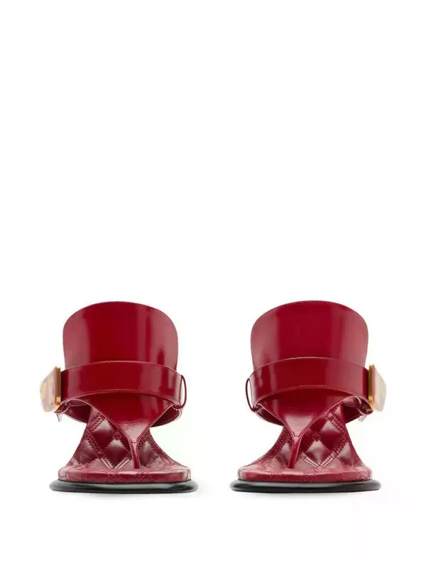 Burberry Bay Leather Sandals