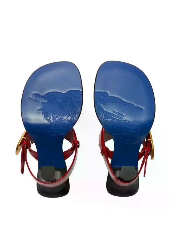 Burberry Bay Leather Sandals