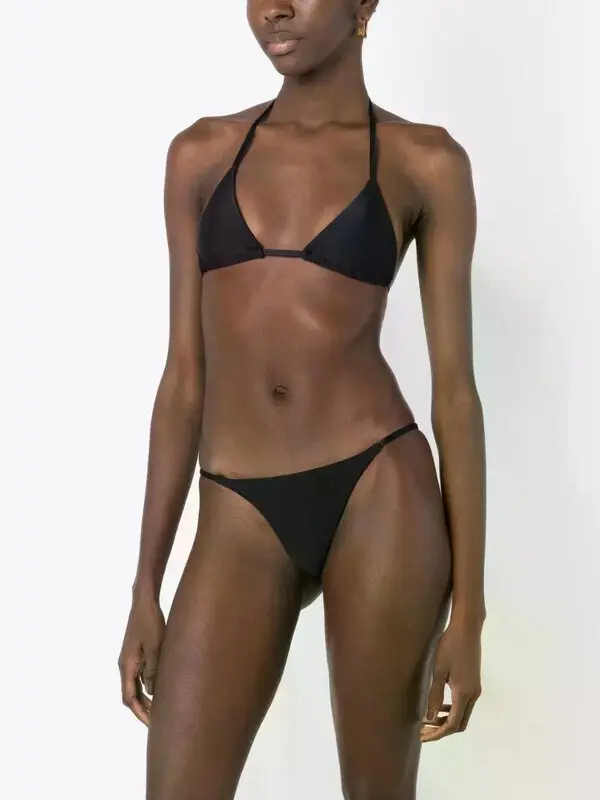 AMIR SLAMA Halterneck Tie-fastening Bikini