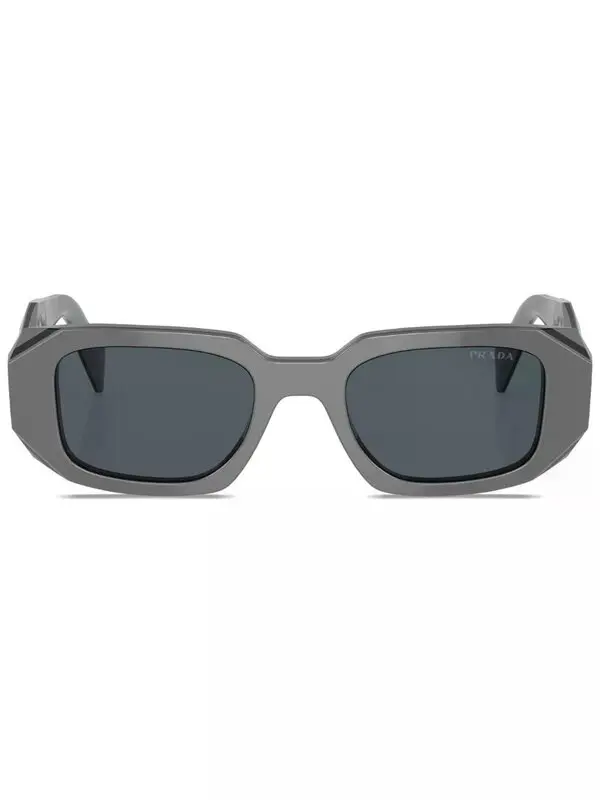 Prada Rectangle-frame Sunglasses - Grey