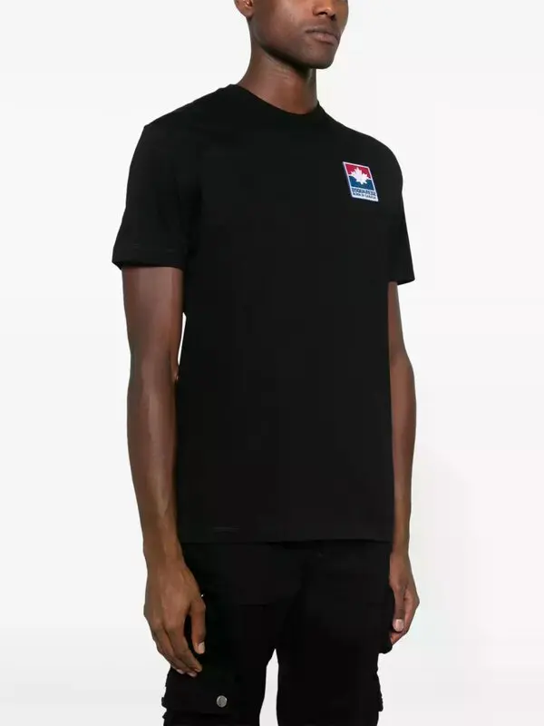 Dsquared2 Logo-patch T-shirt - Black