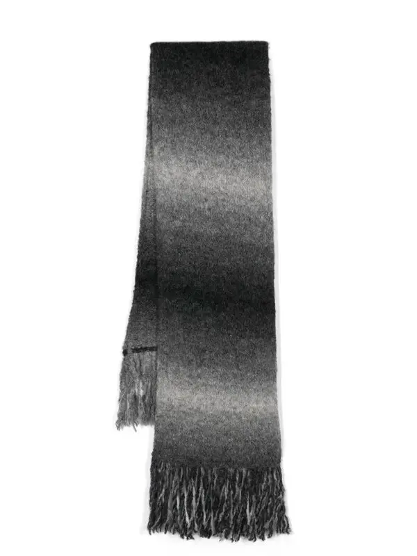 SUNFLOWER Ombré-effect Scarf - Grey
