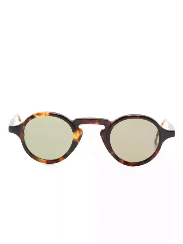 Thom Browne Round-frame Sunglasses - Brown