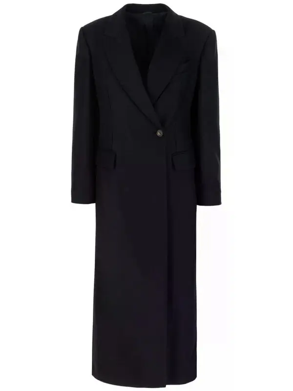 Brunello Cucinelli Double-breasted Wool-blend Coat