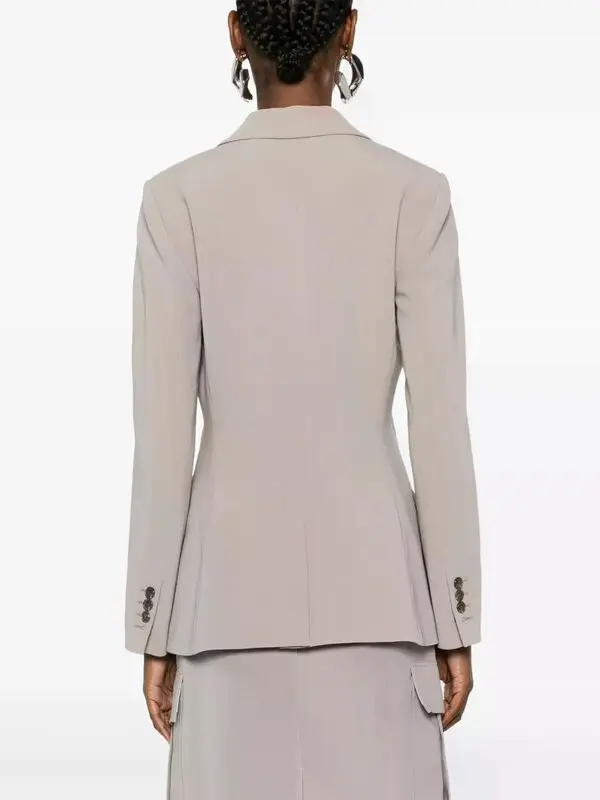 Theory Crepe Staple Blazer - Neutrals