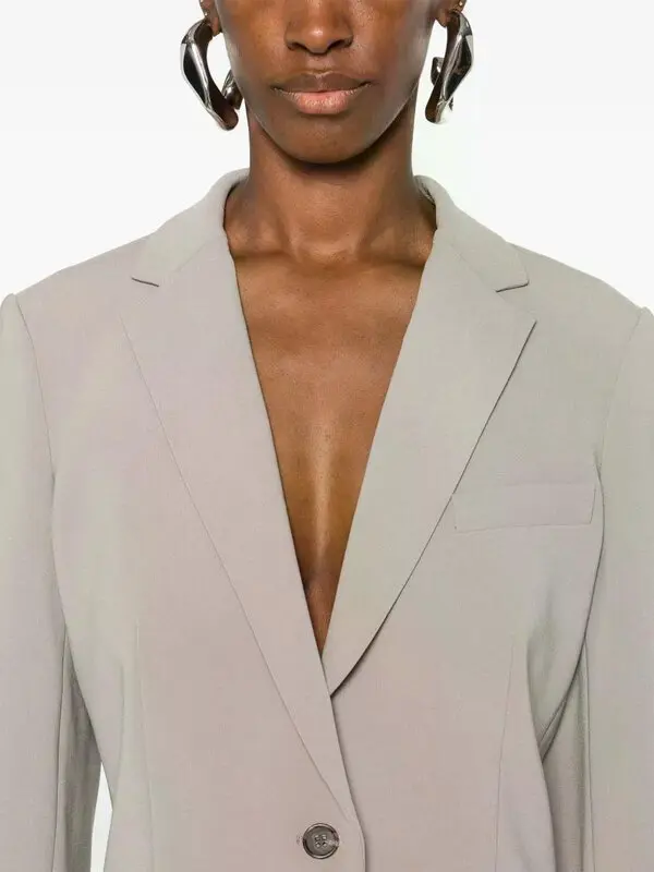 Theory Crepe Staple Blazer - Neutrals