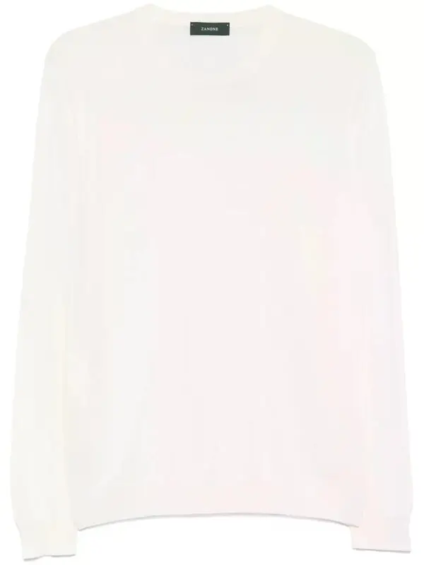 ZANONE Cotton Crew Neck Sweater