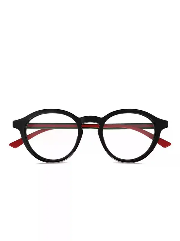 Gucci Round-frame Glasses - Black
