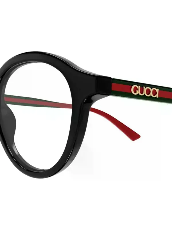 Gucci Round-frame Glasses - Black
