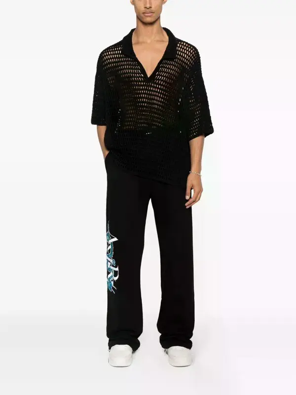 Amiri Cny Dragon Cotton Track Pants