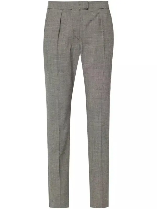 Isabel Marant Étoile Nolena Houndstooth Stretch-wool Trousers