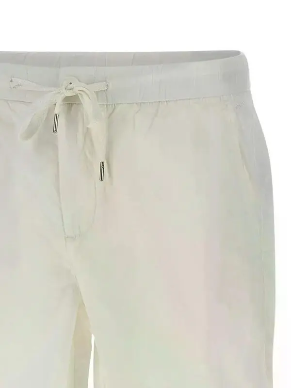 SUN 68 Drawstring Bermuda Shorts - White