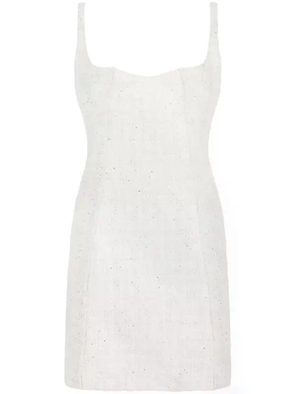 Gcds Tweed Mini Dress