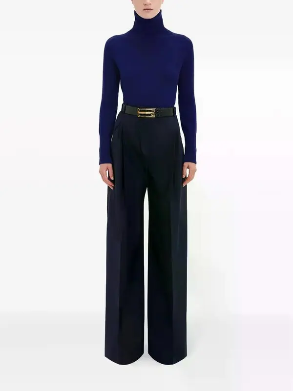 Victoria Beckham Roll-neck Fine-knit Jumper
