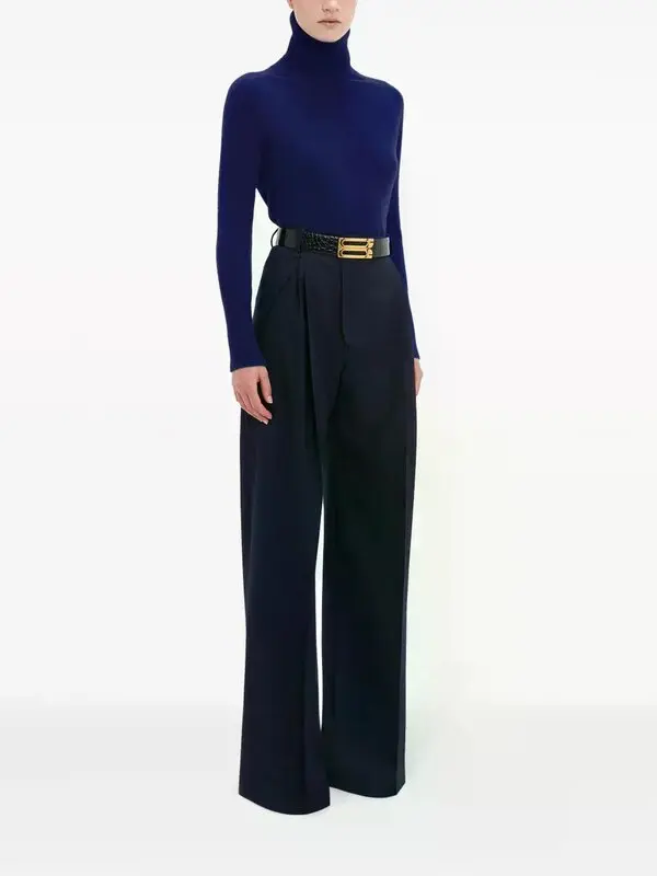 Victoria Beckham Roll-neck Fine-knit Jumper