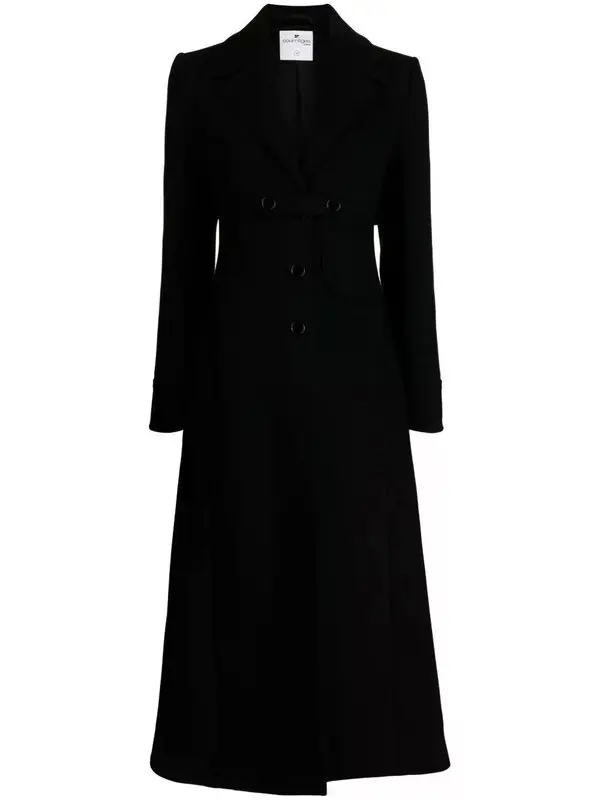 COURREGES Single-breasted A-line Coat