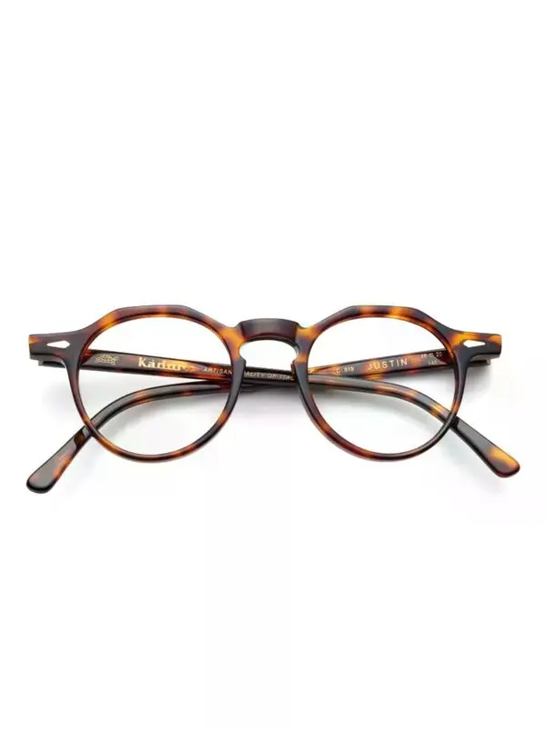 KADOR Round-frame Glasses - Brown