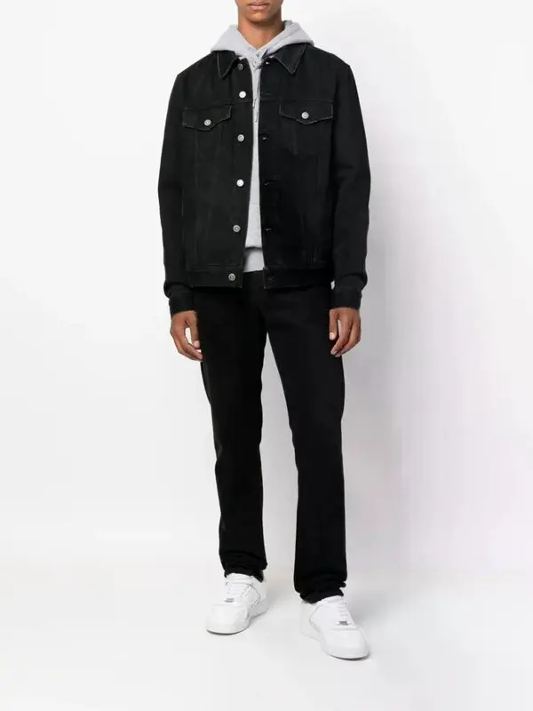 GOLDEN GOOSE Logo-patch Denim Jacket
