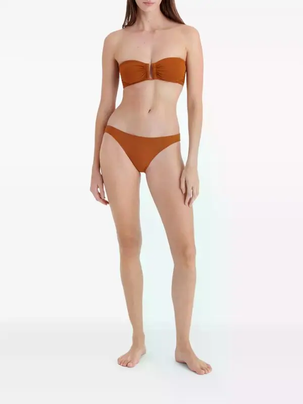 ERES Show Bandeau Bikini Top - Brown