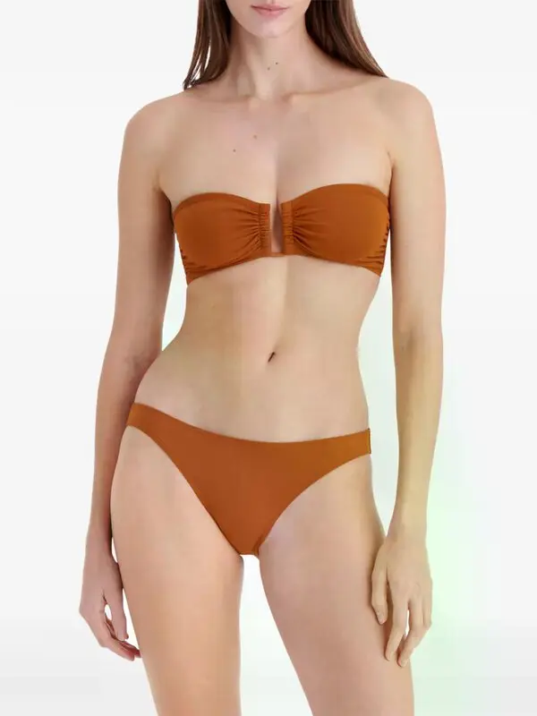 ERES Show Bandeau Bikini Top - Brown