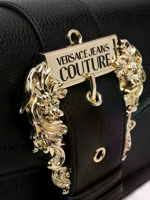 Versace Baroque-buckle Shoulder Bag