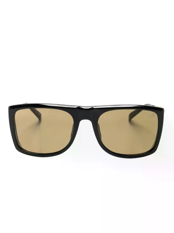 Dunhill Rollagas Spoiler Square-frame Sunglasses - Black