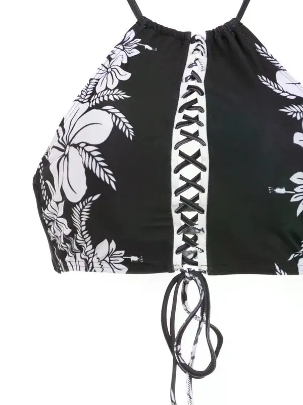 AMIR SLAMA Printed Bikini Set